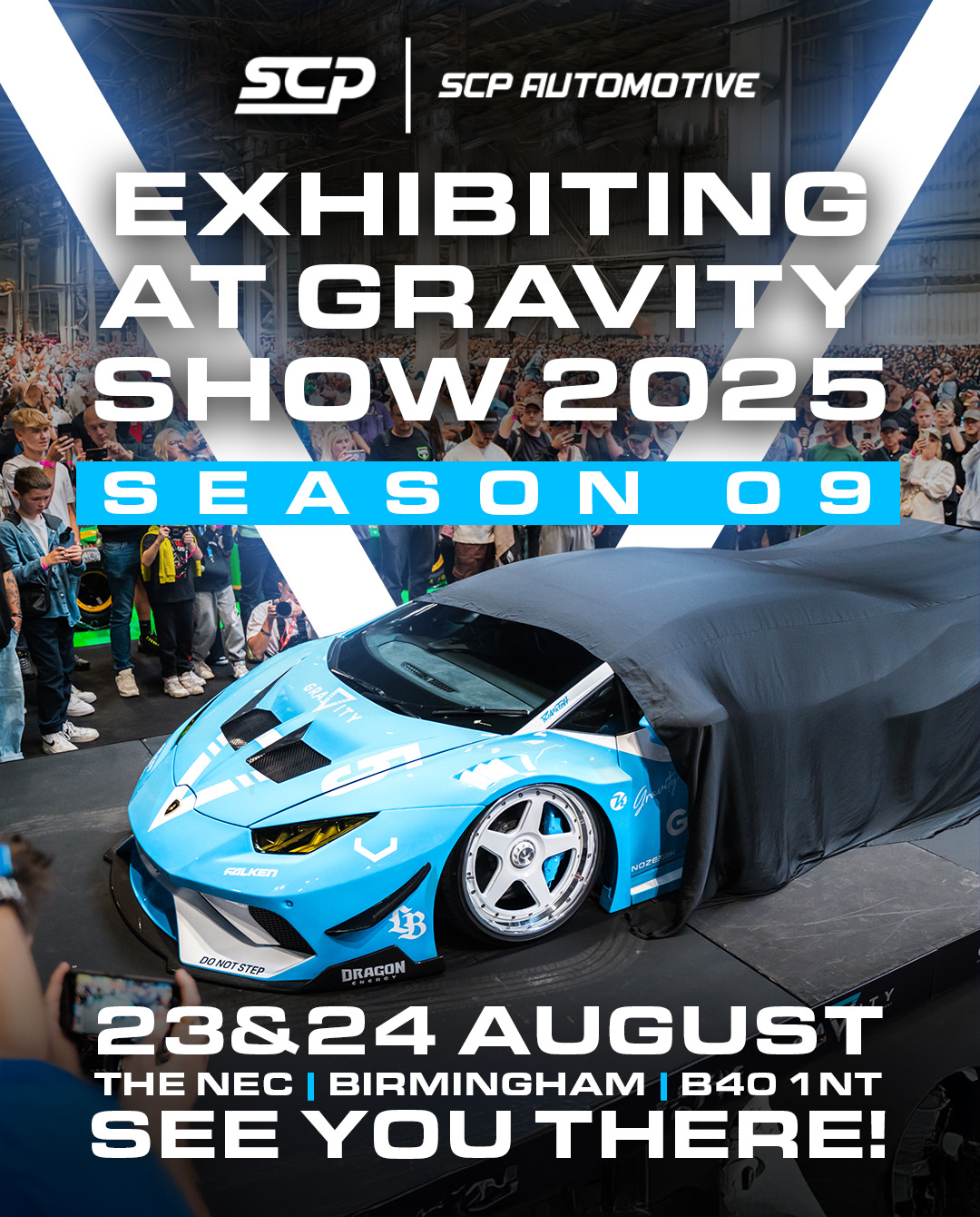 SCP Automotive Is Exhibiting at Gravity Show 2025