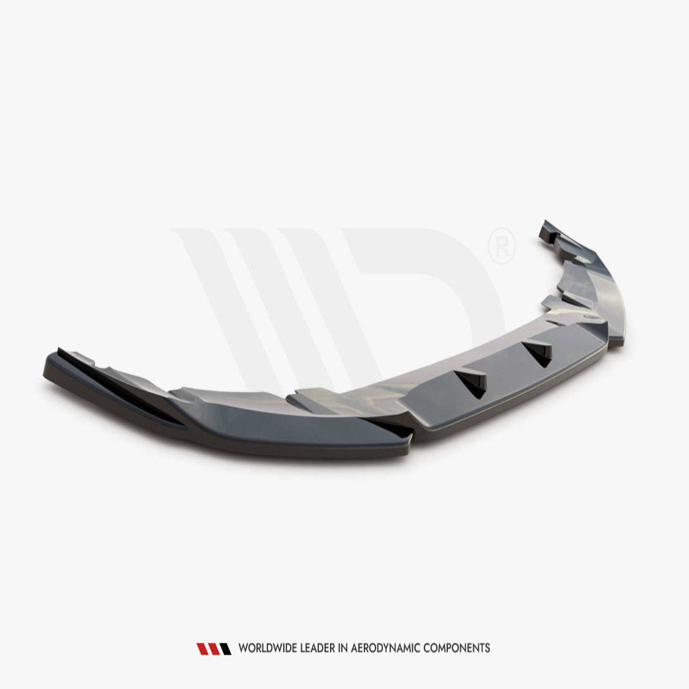 MINI F60 Countryman JCW Front Splitter V.2 – Black | Maxton Design
