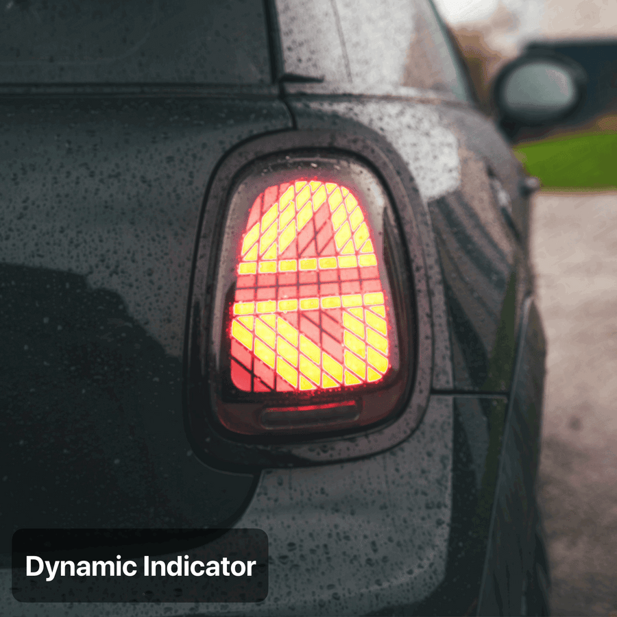 MINI F-Series Union Jack Adaptive LED Taillights – Red | F55 F56 F57