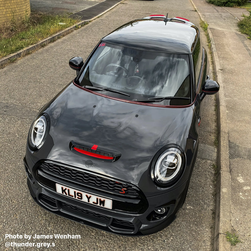 MINI F-Series Cooper S / JCW Bonnet Scoop Decal