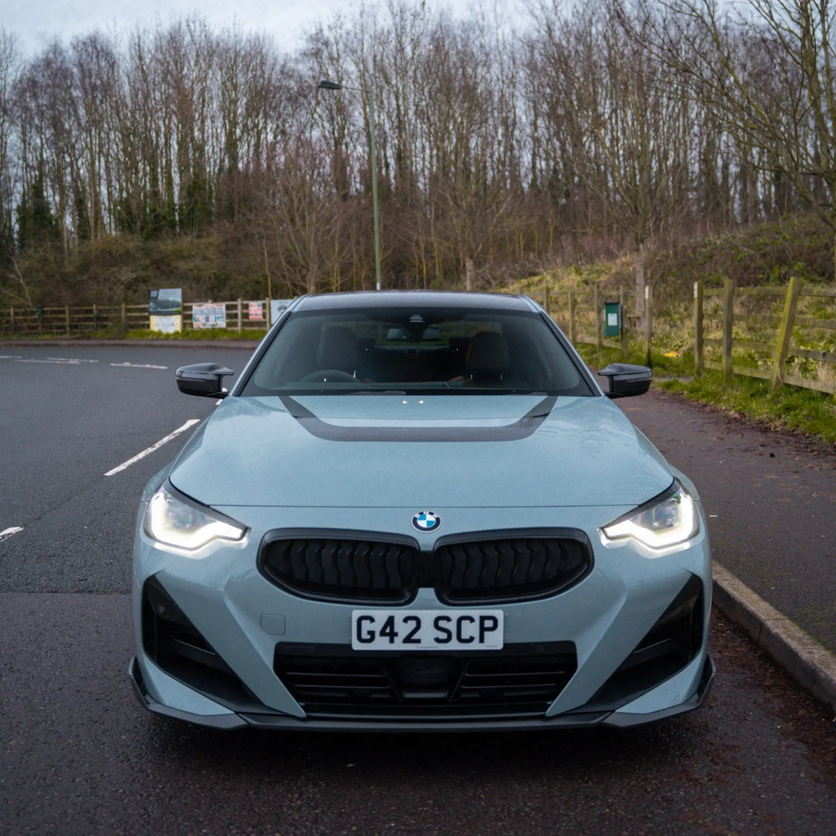 BMW 2-Series G42 / M2 G87 M Performance Style Bonnet Outline Decal