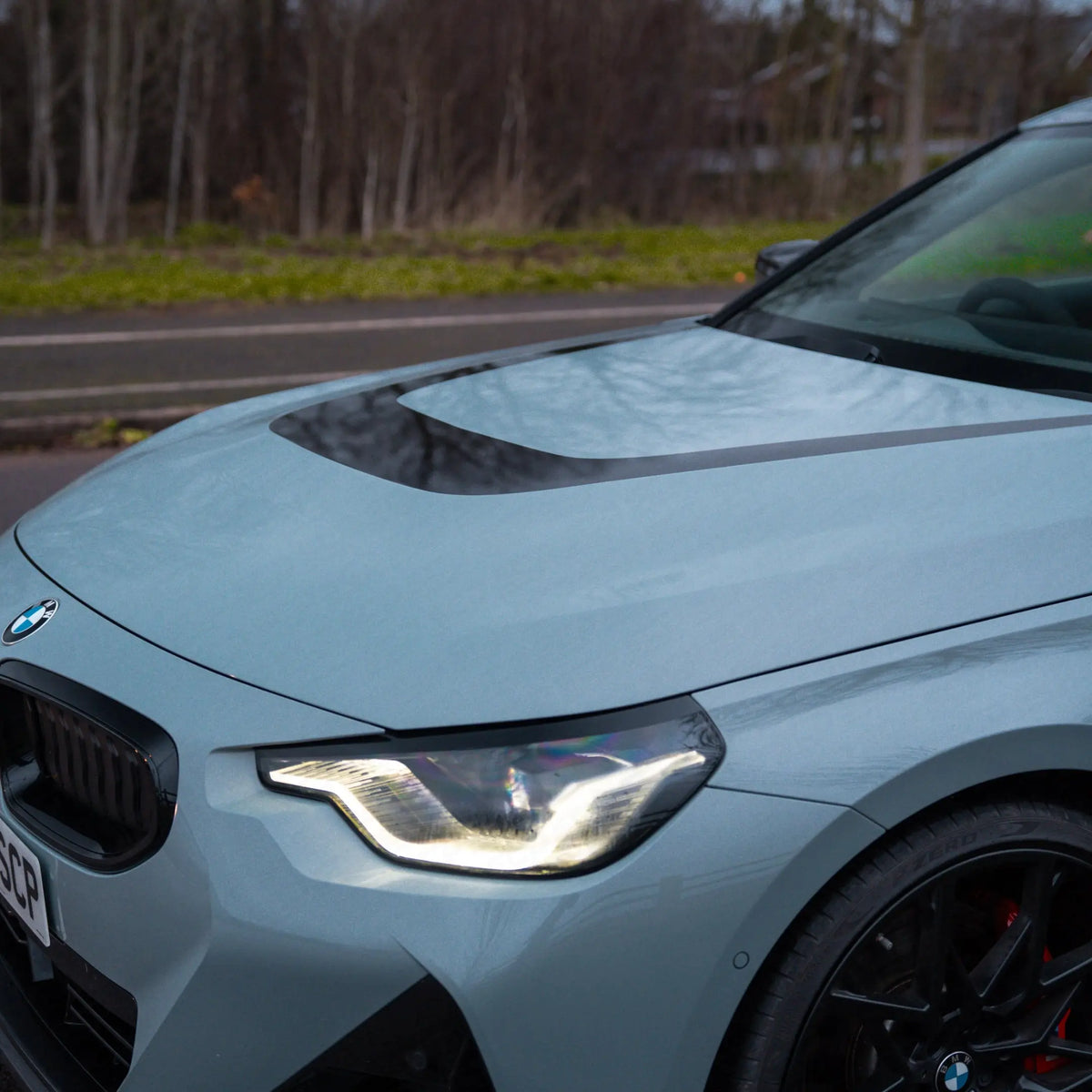 BMW 2-Series G42 / M2 G87 M Performance Style Bonnet Outline Decal