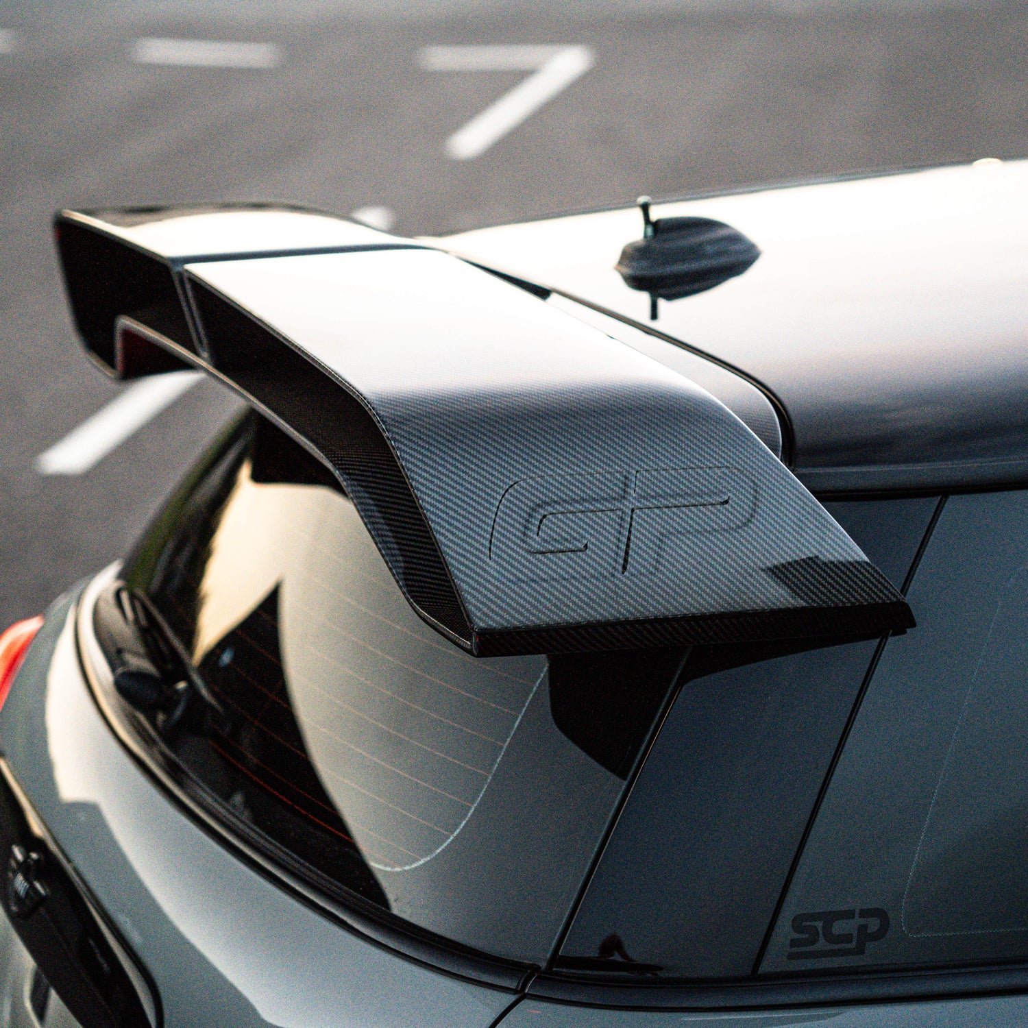 MINI F-Series GP3 Style Genuine Carbon Fibre Spoiler Wing (F55 F56)