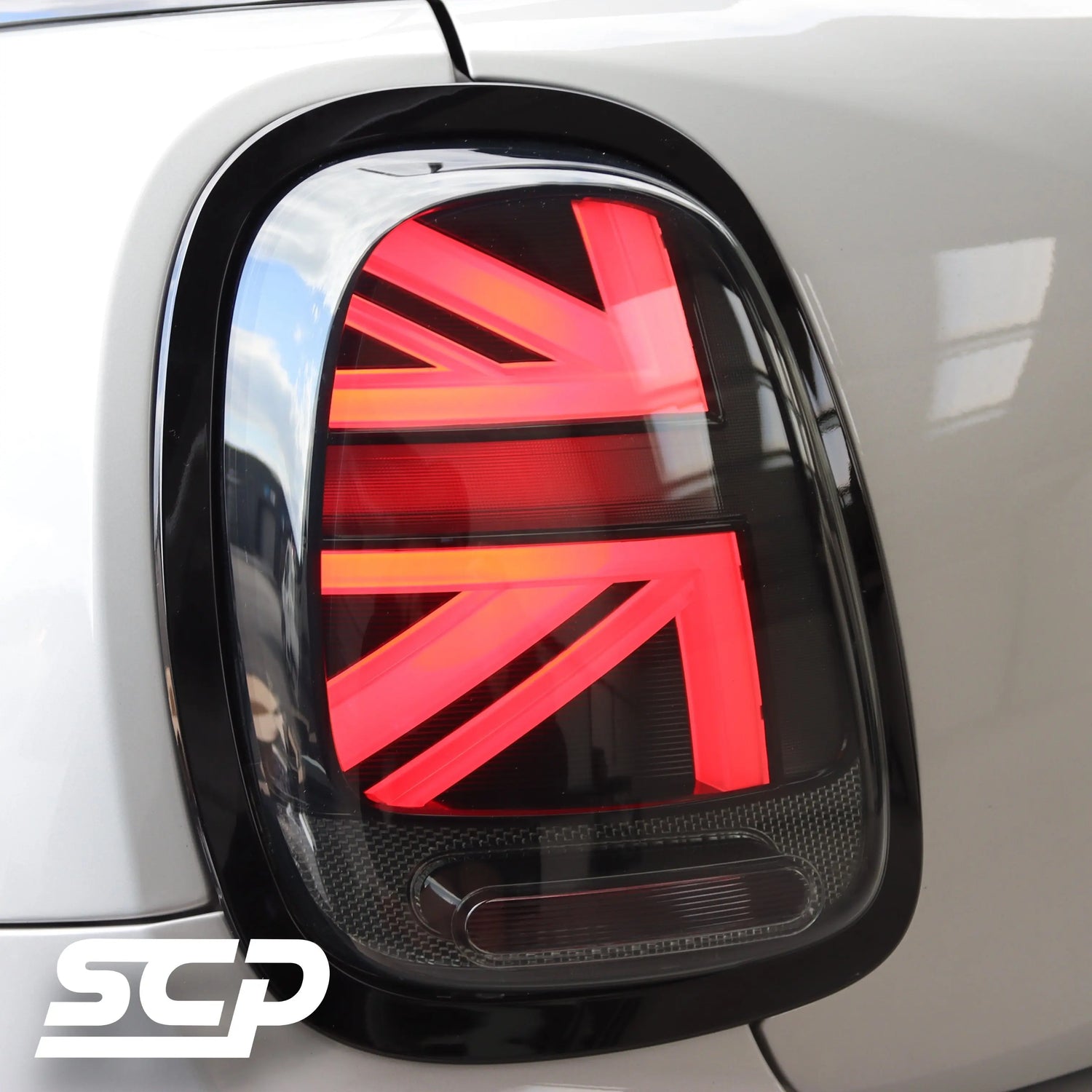 MINI F55 F56 F57 Union Jack LED Taillights - Grey