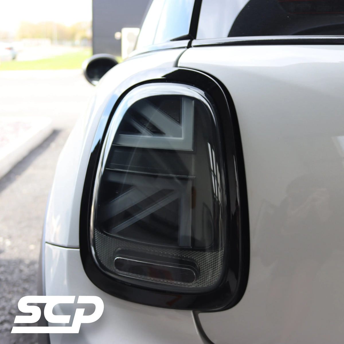 MINI F55 F56 F57 Union Jack LED Taillights - Grey