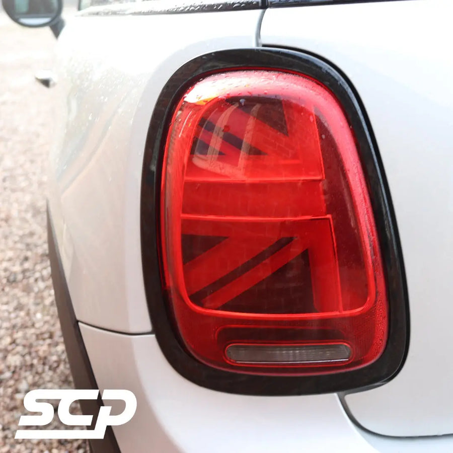 MINI Piano Black Headlight and Taillight Replacement Trim (F55 F56 F57)