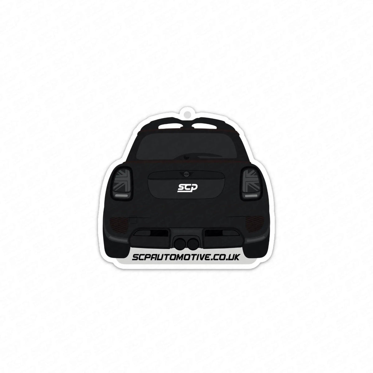 SCP Automotive Air Freshener - All Black MINI