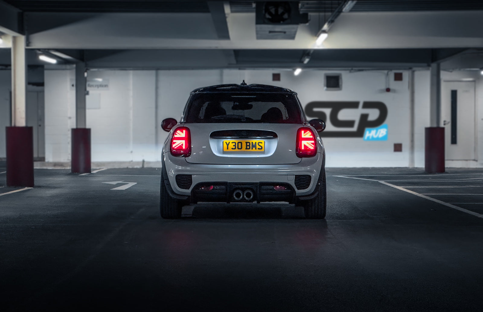 MINI Steering Wheel Decal - SCP Automotive